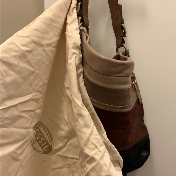 Fossil | Bags | Fossil Multicolor Leather Hobo Bag | Poshmark